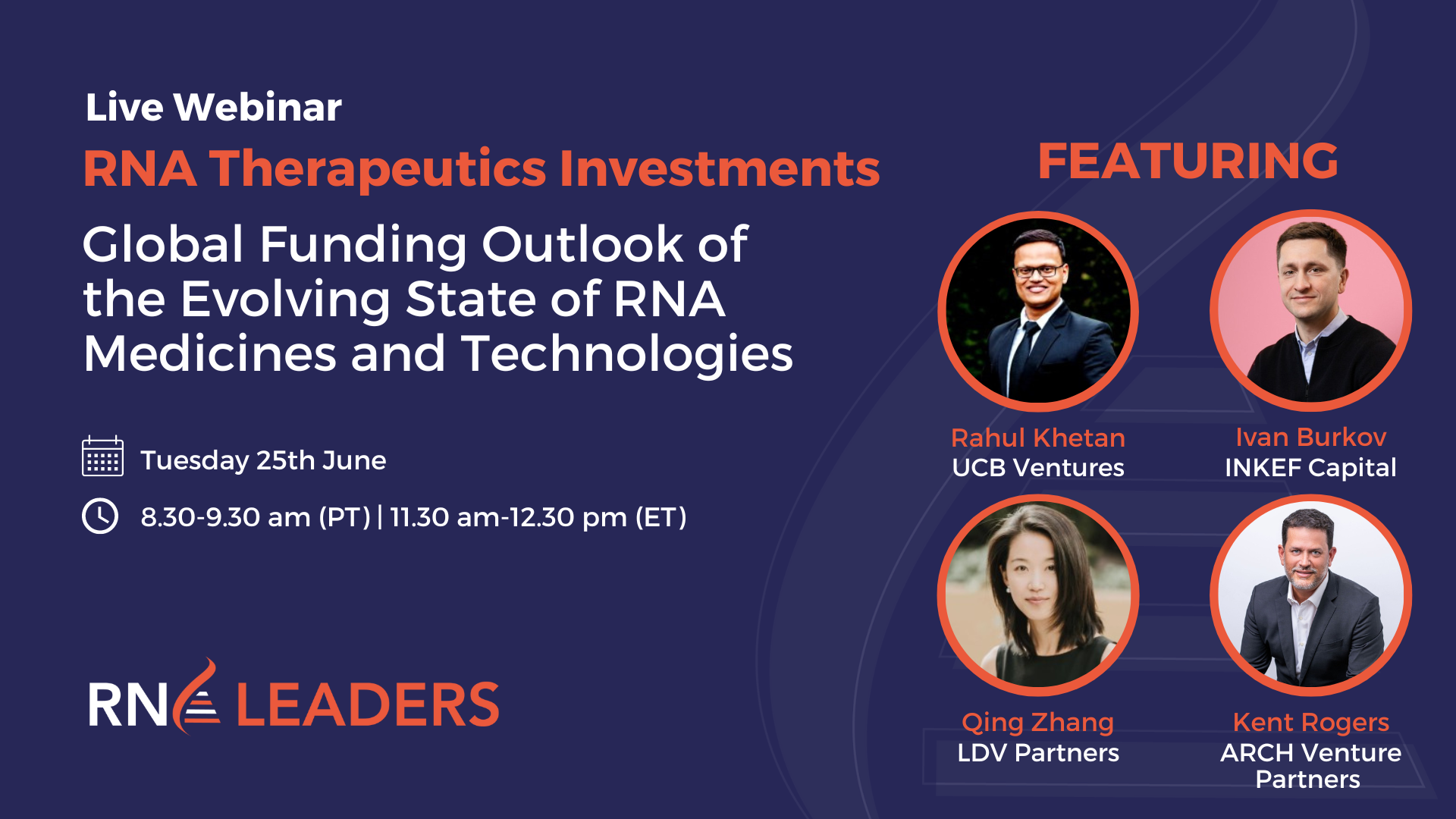 RNA Therapeutics Investments – Global Funding Outlook of the Evolving State of RNA Medicines and ...
